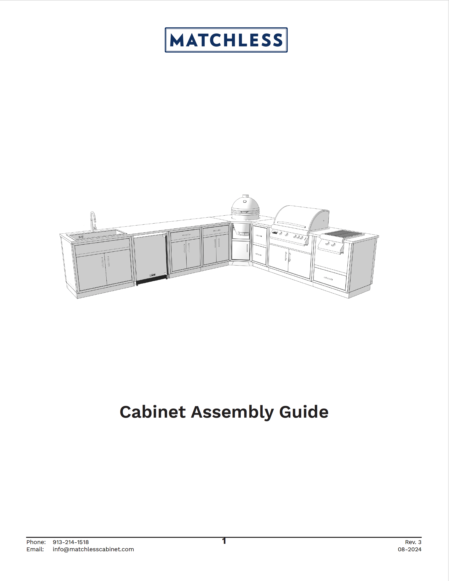 Assembling & Installing your Matchless Cabinets